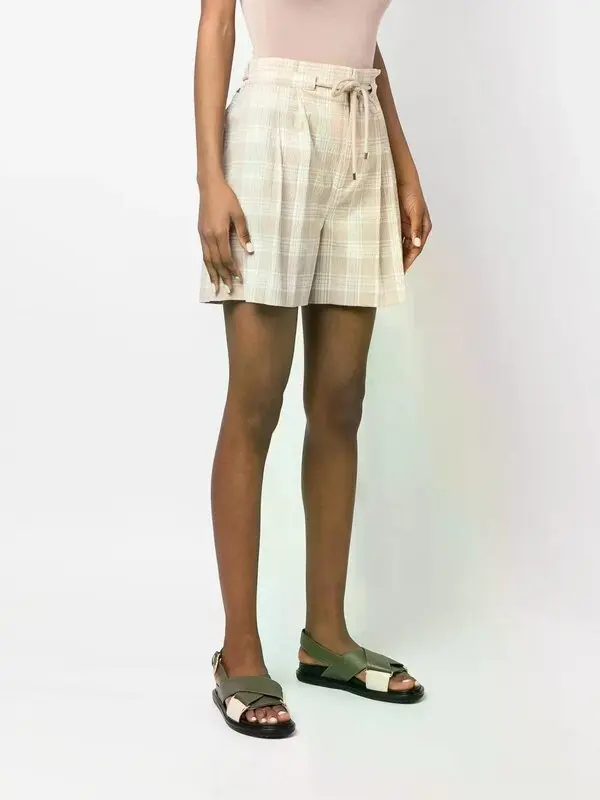 Woolrich Check-print Seersucker Shorts