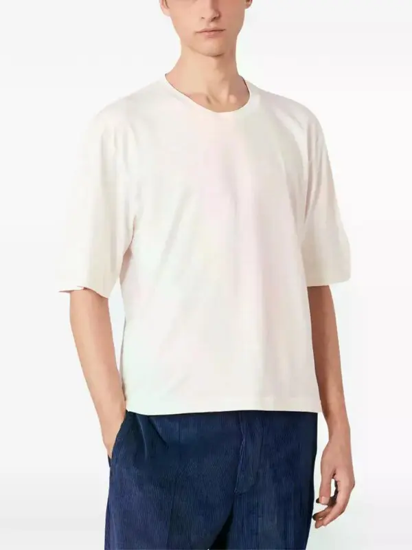 Officine Générale Crew-neck Short-sleeves T-shirt - Neutrals