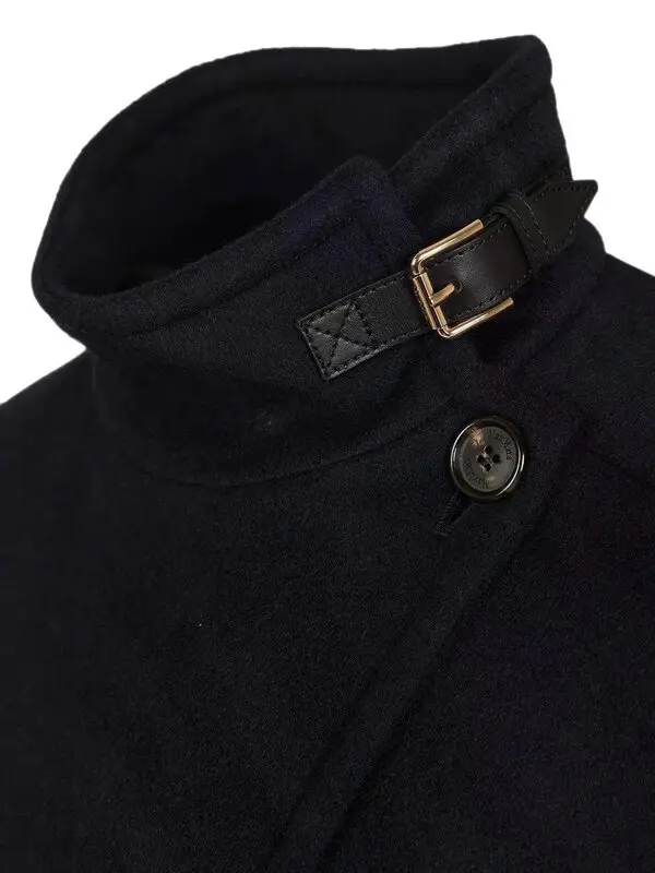 Max Mara Buckle-detail Cape