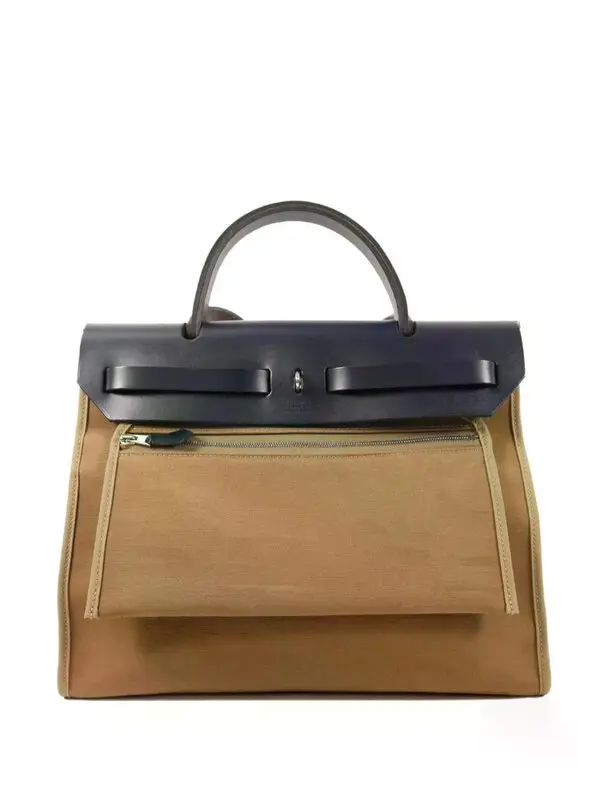 Hermès Pm Herbag Tote Bag - Brown