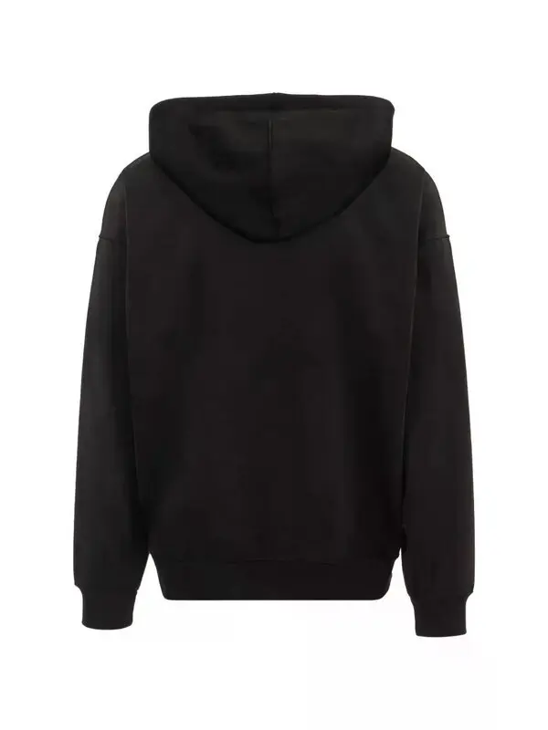 Y3 Logo-print Zip-up Hoodie