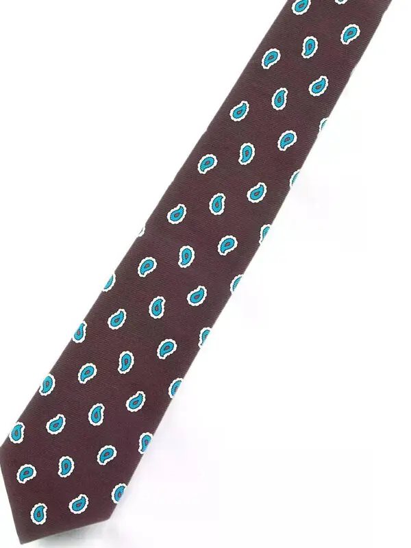 Kiton Paisley-pattern Tie