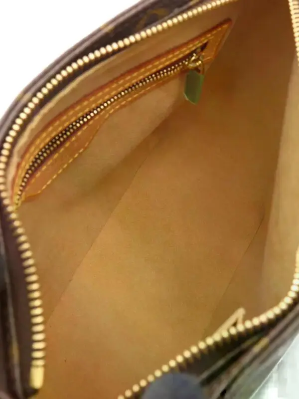 LOUIS VUITTON 2002 Mm Looping Monogram Tote Bag - Brown
