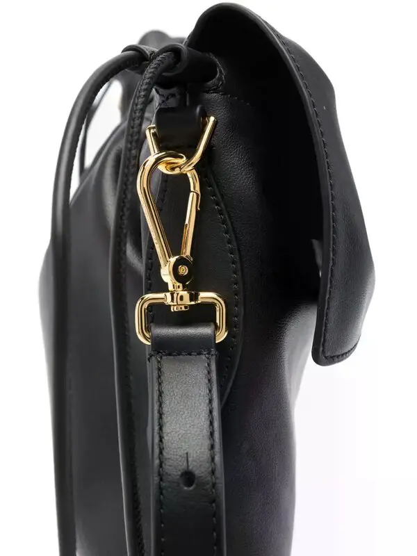 COCCINELLE Logo-plaque Drawstring Shoulder Bag
