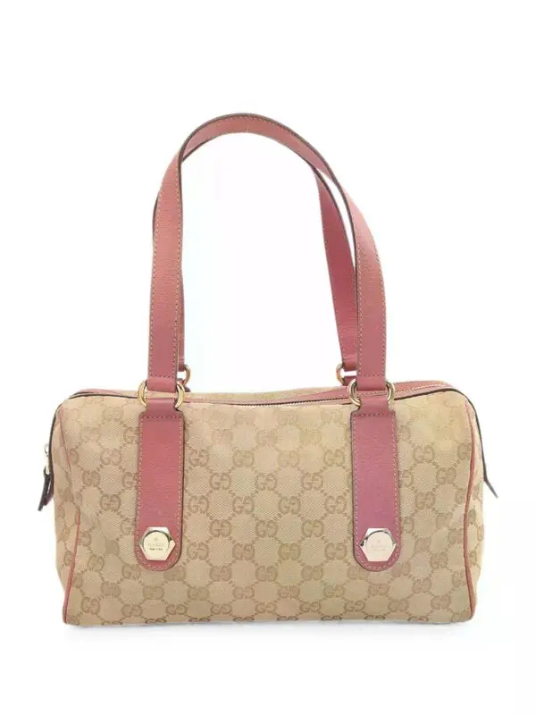 Gucci 2000s Mini Gg Canvas Tote Bag - Neutrals
