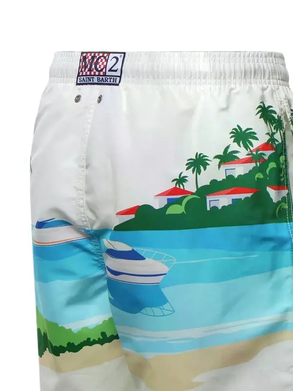 MC2 SAINT BARTH Drawstring Swim Shorts