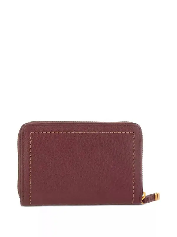 GIANNI CHIARINI Bubble Leather Wallet - Red