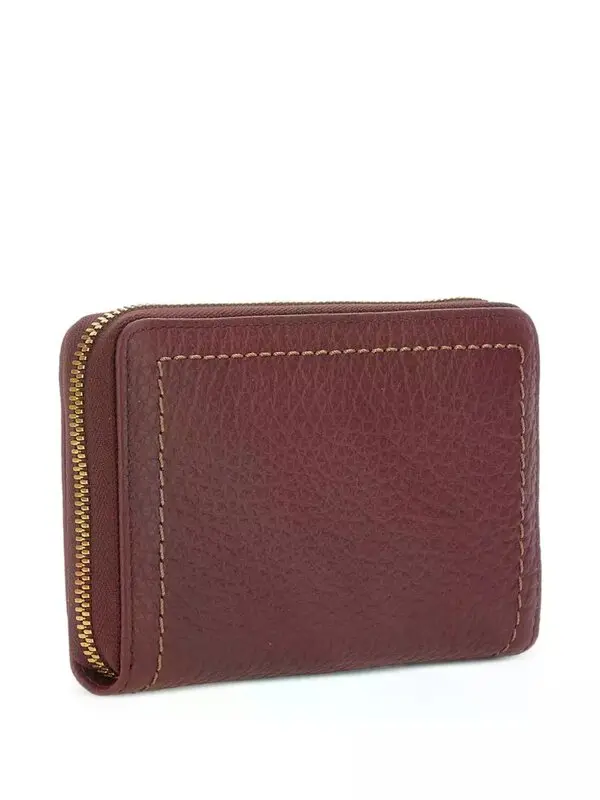 GIANNI CHIARINI Bubble Leather Wallet - Red