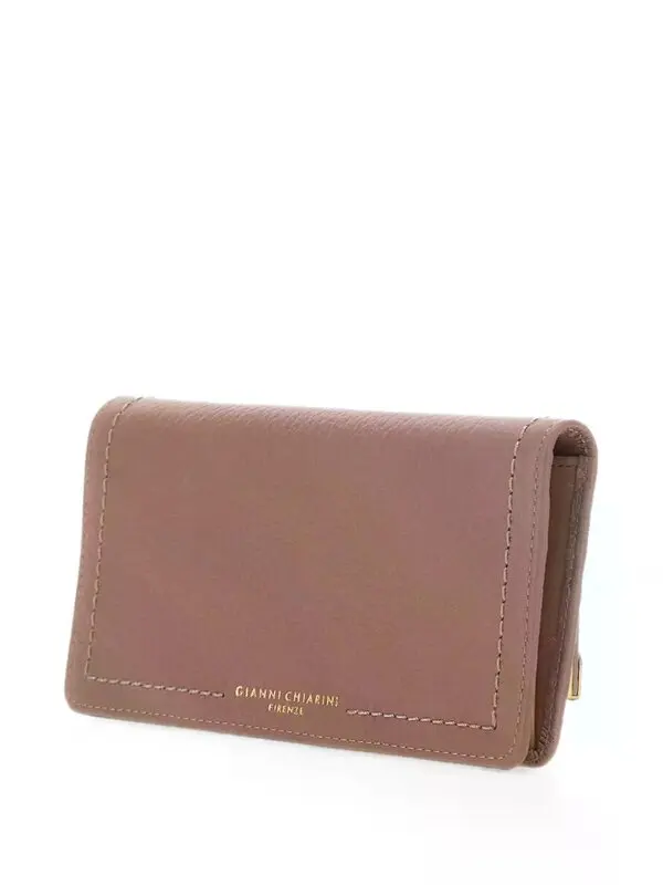 GIANNI CHIARINI Bubble Grain Leather Wallet