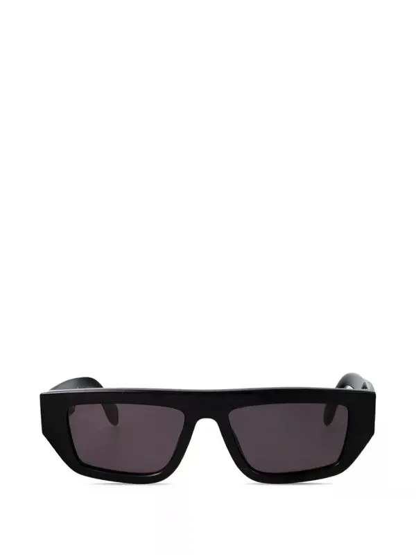 Palm Angels Hercules Logo-plaque Sunglasses - Black