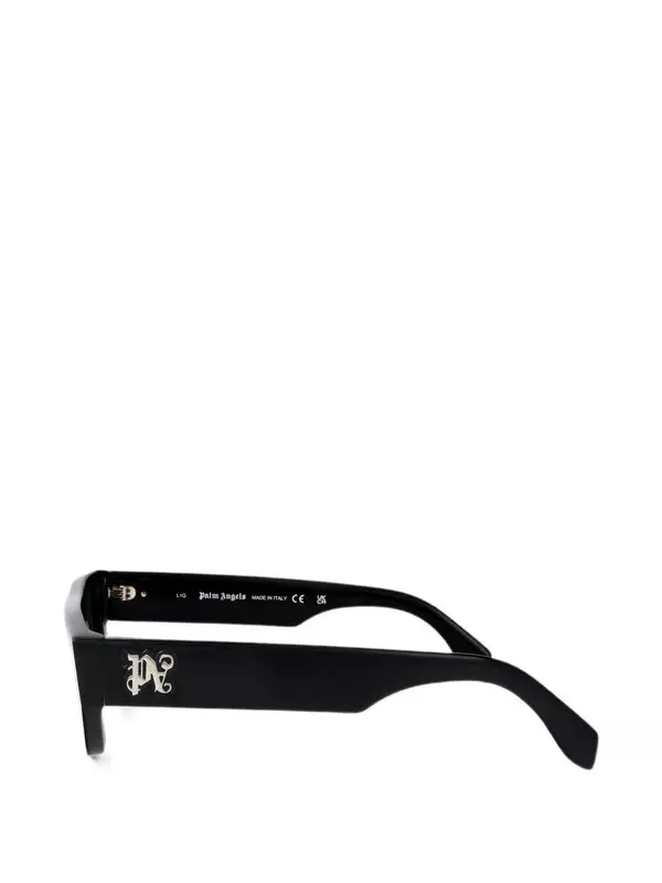 Palm Angels Hercules Logo-plaque Sunglasses