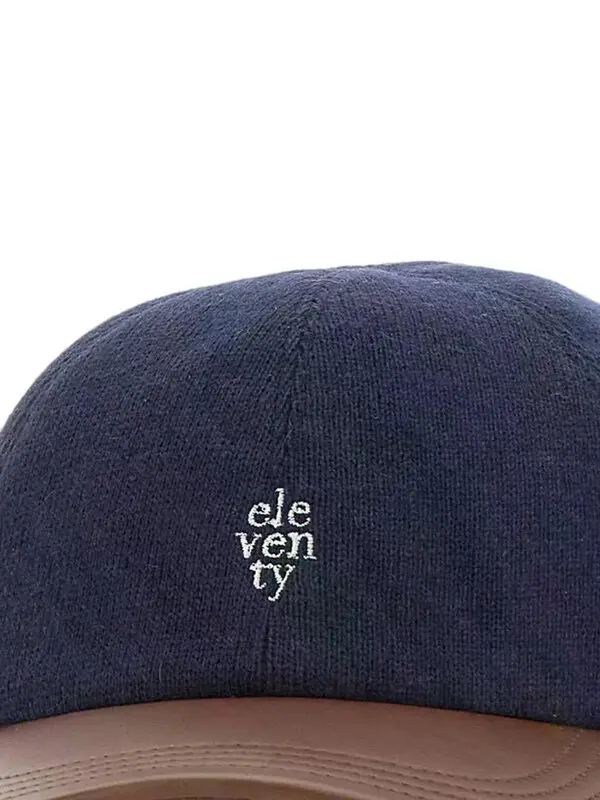 Eleventy Logo-embroidered Baseball Cap