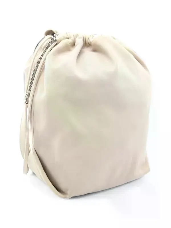 Saint Laurent 2000s Teddy Leather Bucket Bag