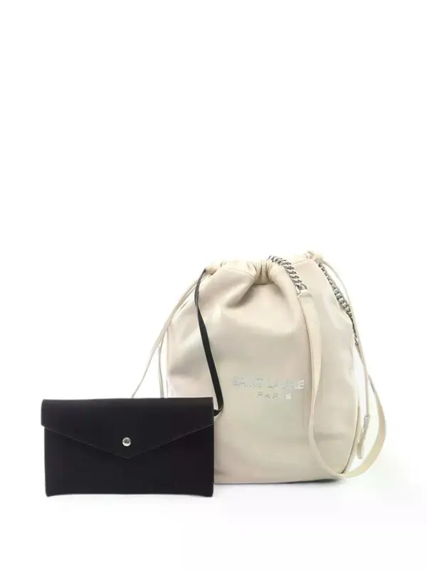 Saint Laurent Leather Bucket Bag