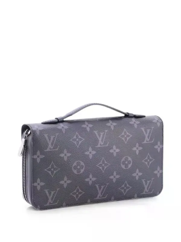 LOUIS VUITTON Zippy Wallet Monogram Eclipse Canvas Xl Small Wallets