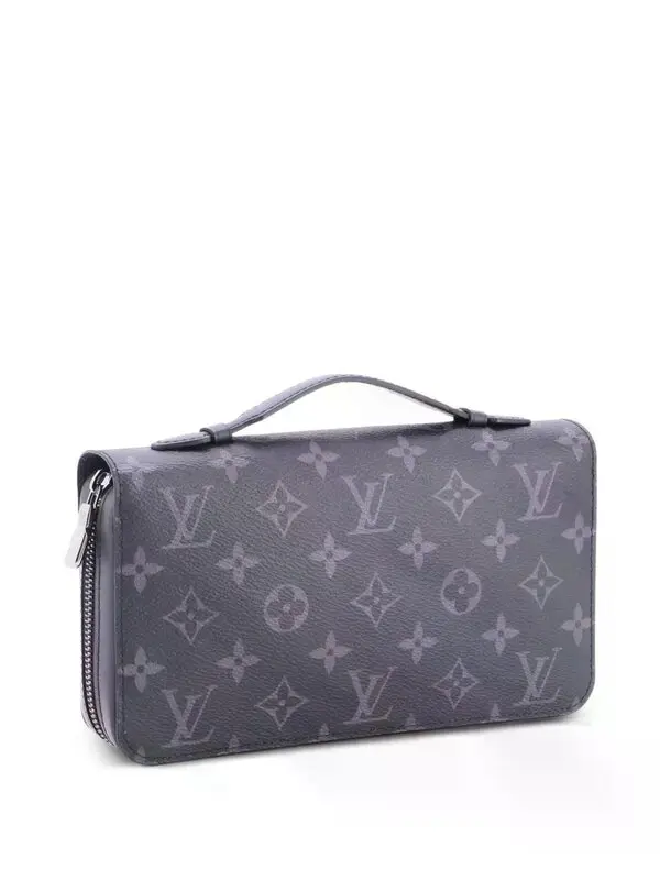 LOUIS VUITTON Zippy Wallet Monogram Eclipse Canvas Xl Small Wallets