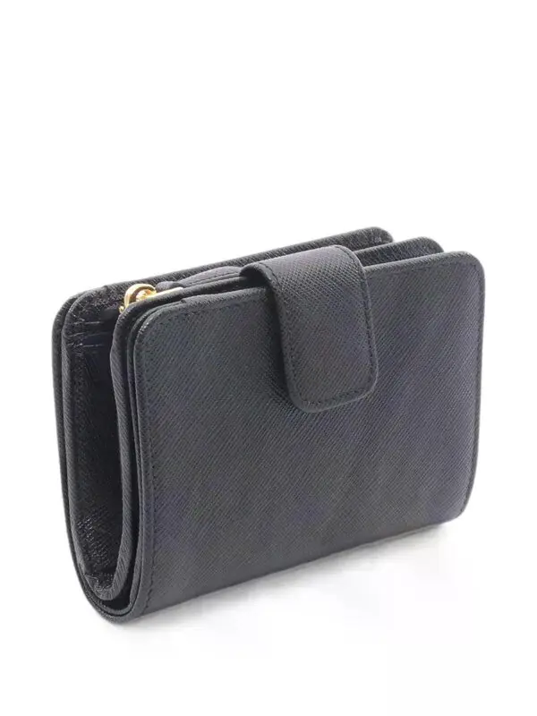 Prada Saffiano Metal Bi-fold Wallet