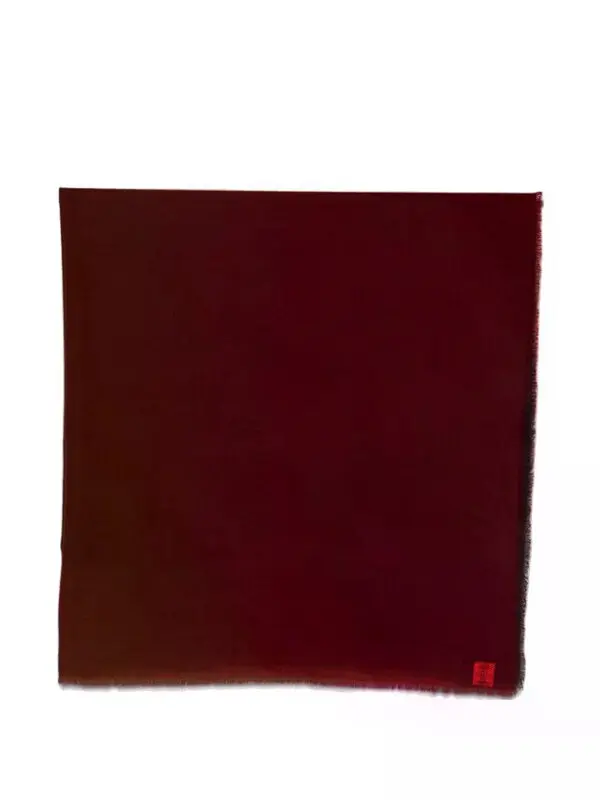 Faliero Sarti Coccola Frayed-edge Scarf - Red
