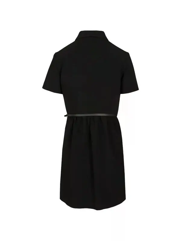 Max Mara Button-embellishment Mini Dress