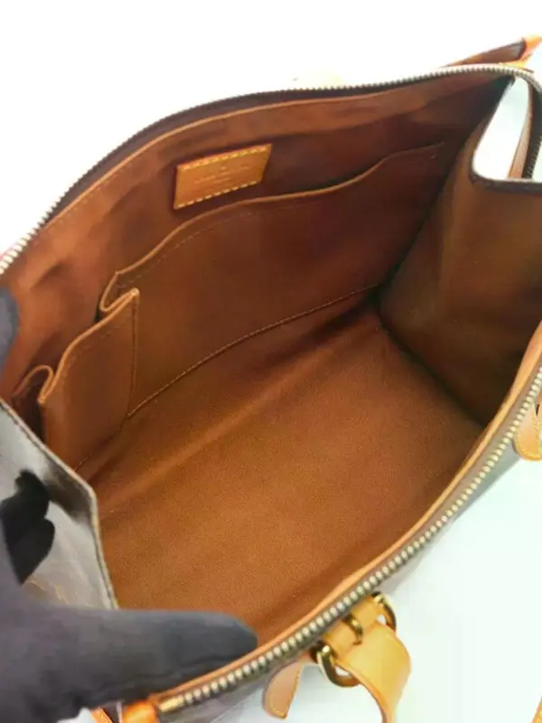 LOUIS VUITTON 2009 Popincourt Monogram Shoulder Bag - Brown