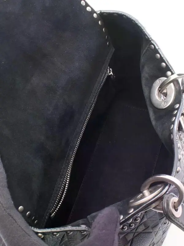 Dior 2000s Lady Studded Handbag
