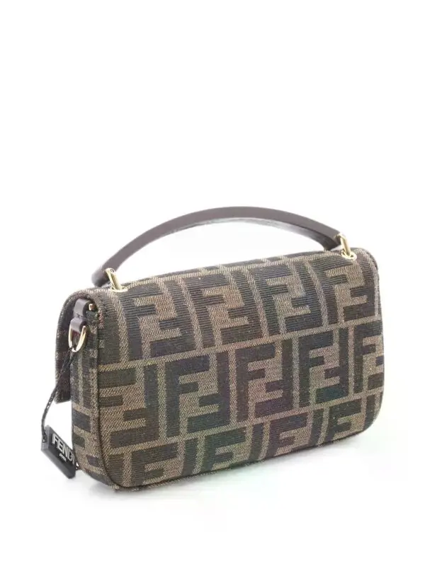 Fendi Zucca Shoulder Bag - Brown