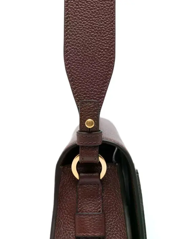 Chloé Marcie Grained-leather Shoulder Bag - Brown