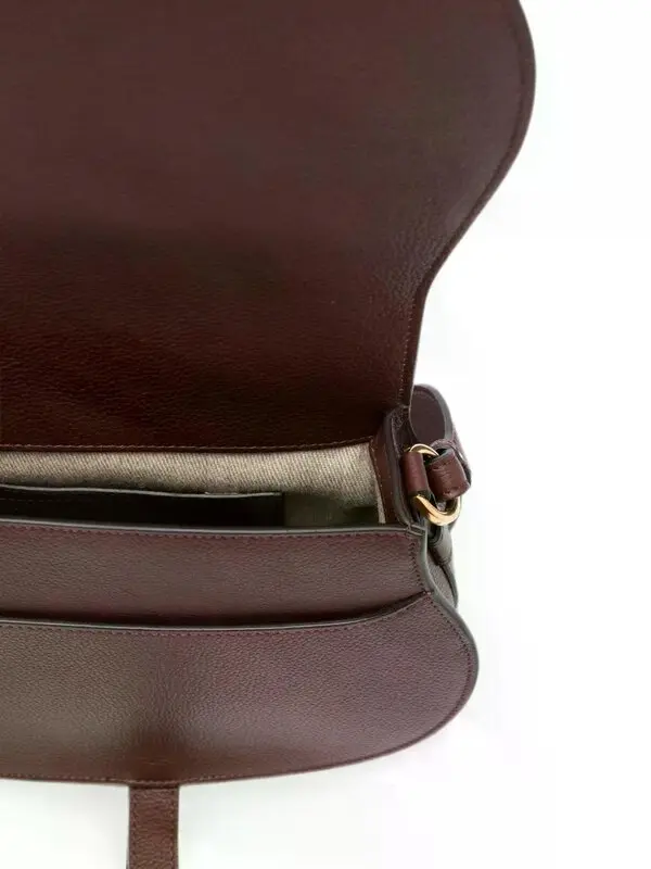 Chloé Marcie Grained-leather Shoulder Bag - Brown
