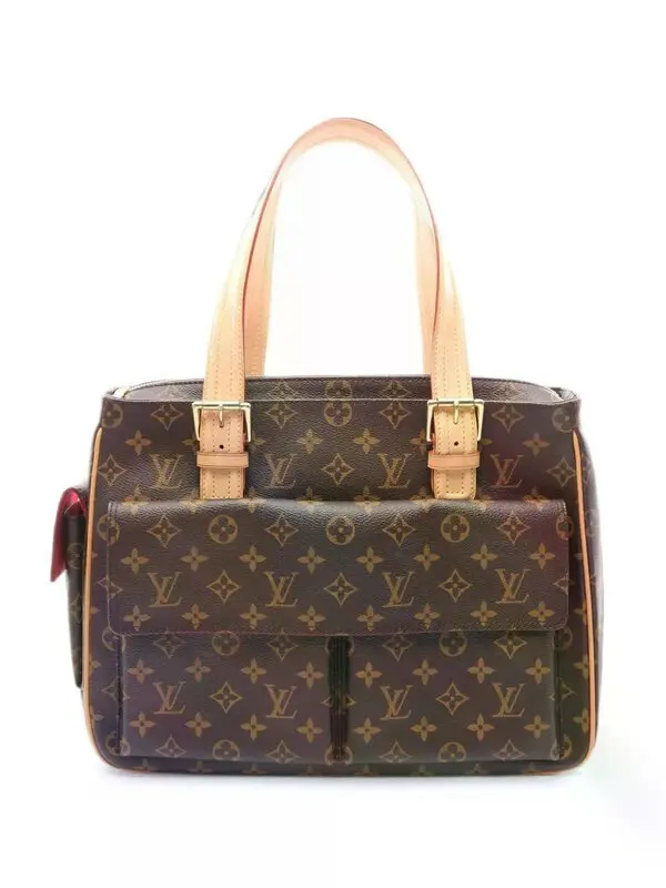 LOUIS VUITTON 2004 Monogram Tote Bag - Brown