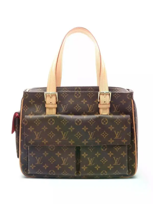 LOUIS VUITTON 2004 Monogram Tote Bag - Brown