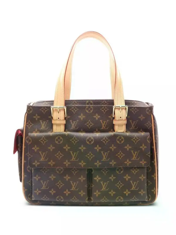 LOUIS VUITTON 2004 Monogram Tote Bag - Brown
