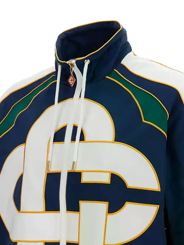 Casablanca Logo-print Panelled Jacket