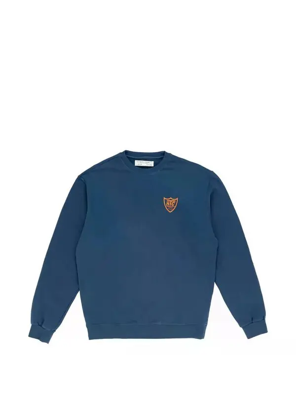 HTC LOS ANGELES Logo-print Sweatshirt - Blue