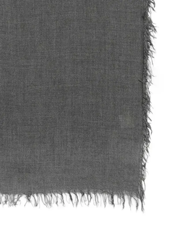 Faliero Sarti Giudy Gradient Frayed Scarf - Grey