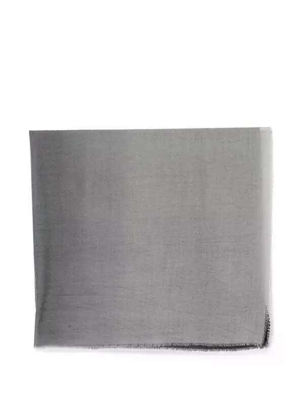 Faliero Sarti Coccola Sfume Frayed Scarf - Grey