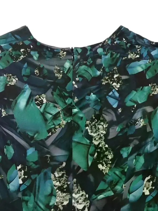 PETER PILOTTO Geometric-print Ruched Dress