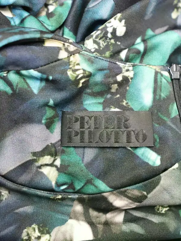 PETER PILOTTO Geometric-print Ruched Dress