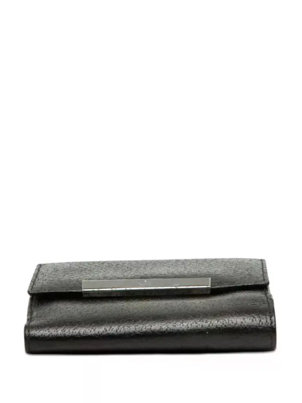 Gucci 2000-2015 Textured Leather Bifold Wallet Small Wallets