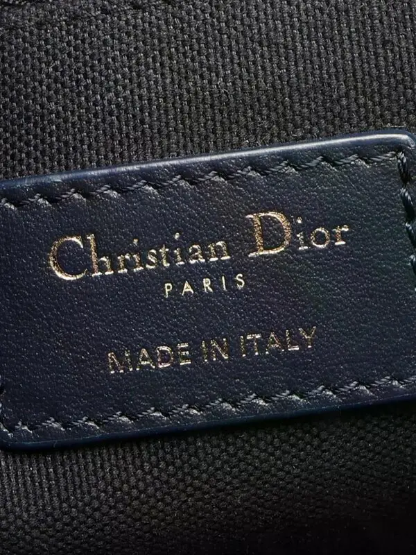 Dior 2018-2022 Small Canvas Embroidered Reverse Dioriviera Toile De Jouy Book Tote Bag - Blue