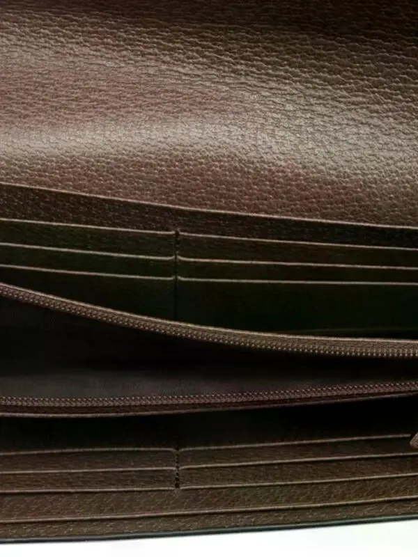 Gucci 2016-2026 Gg Supreme Web Ophidia Continental Wallet Long Wallets - Neutrals