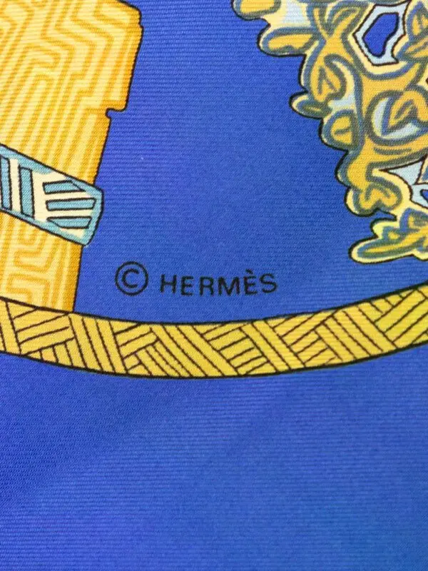 Hermès 2000-2026 Art Des Steppes Silk Scarf 90 Scarves