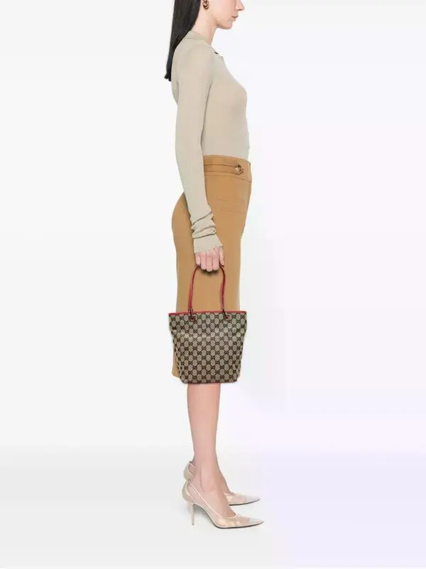 Gucci 2000-2015 Gg Canvas Tote Bag