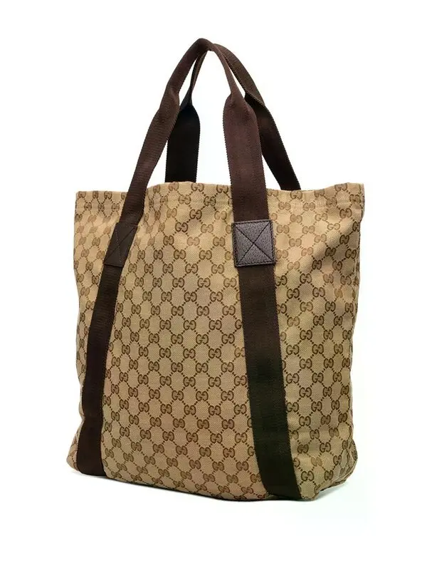 Gucci 2000-2015 Gg Canvas Tote Bag - Neutrals
