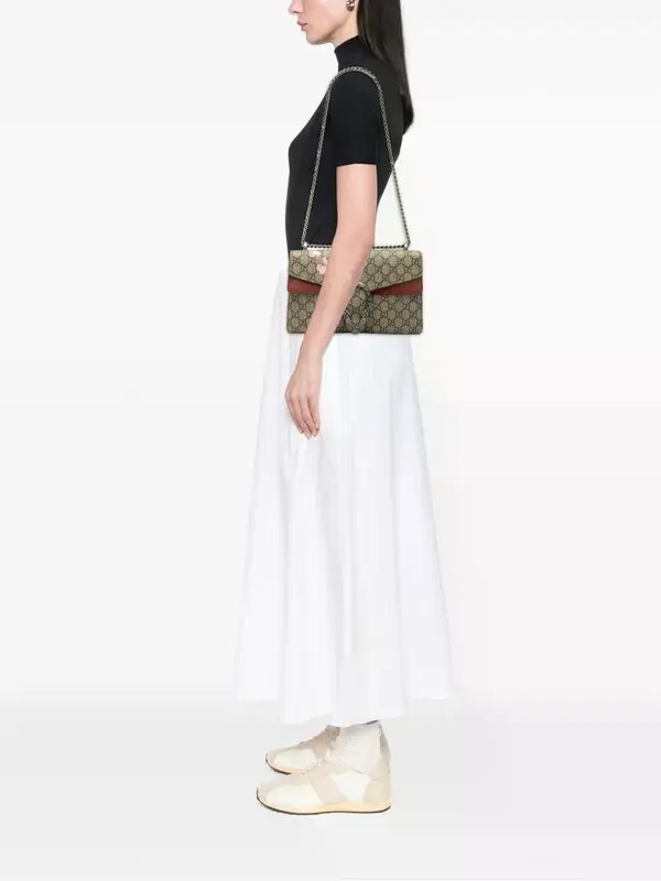 Gucci Gg Supreme Blooms Dionysus Shoulder Bag