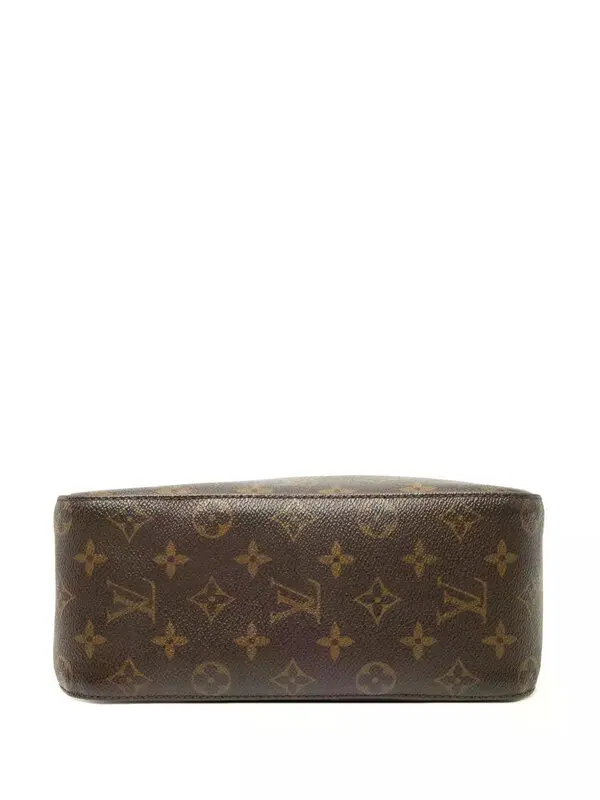 LOUIS VUITTON 2002 Monogram Looping Mm Shoulder Bag - Brown