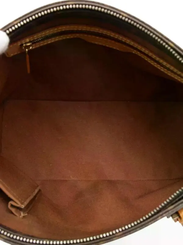 LOUIS VUITTON 2004 Monogram Cabas Piano Tote Bag - Brown