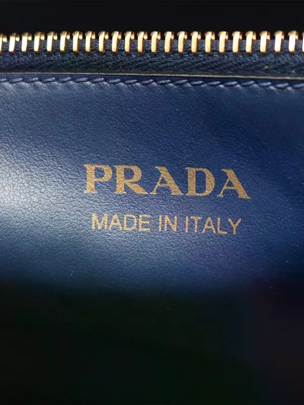 Prada Saffiano Cuir Monochrome Top Handle Tote Satchel