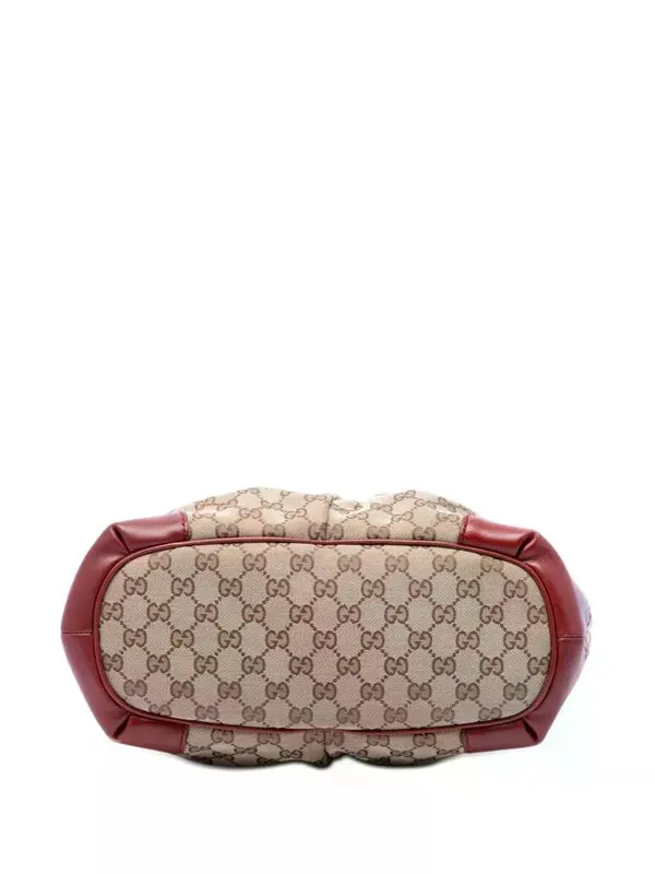 Gucci Monogram Gg Canvas Sukey Satchel