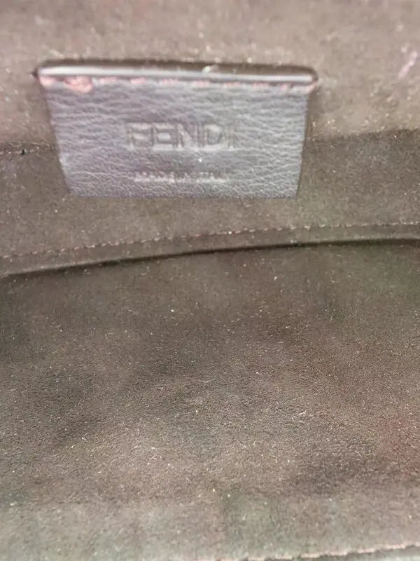 Fendi 2010-2026 Mini Zucca Canvas Cookie Hobo Bag