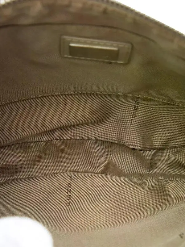 Fendi 2000-2010 Zucchino Canvas Shoulder Bag - Neutrals